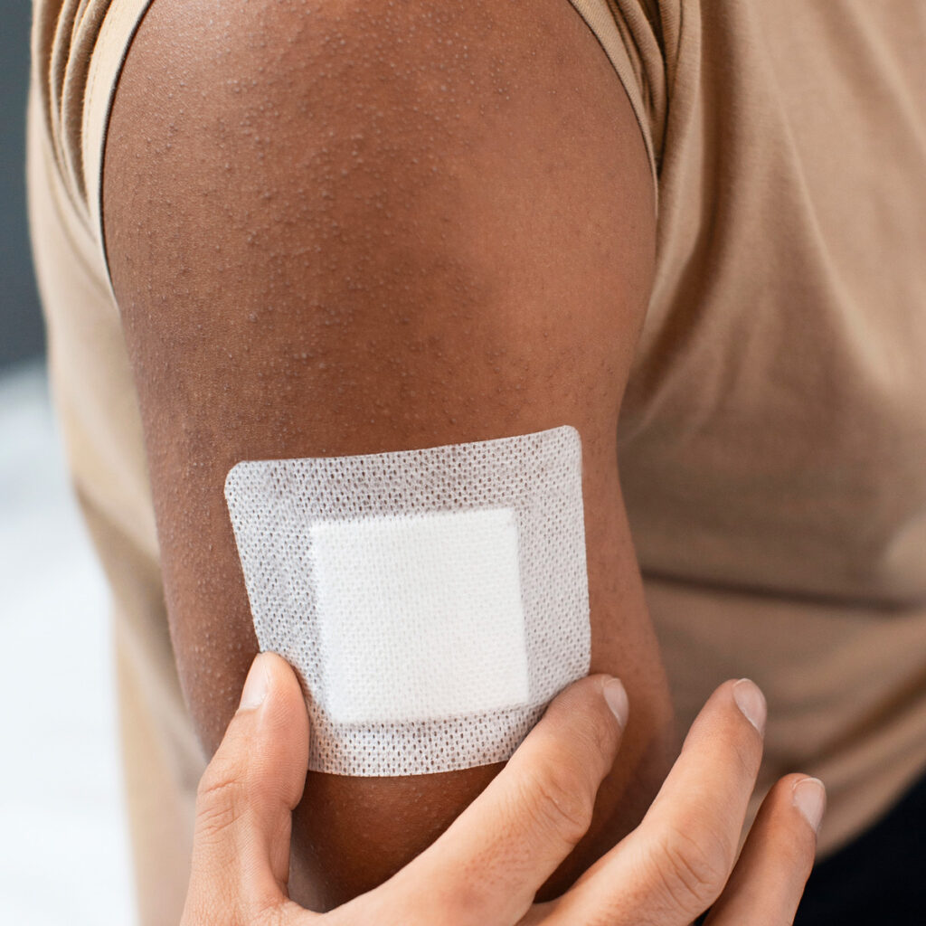 Non-woven Adhesive Wound Dressing with Pad - Conkote
